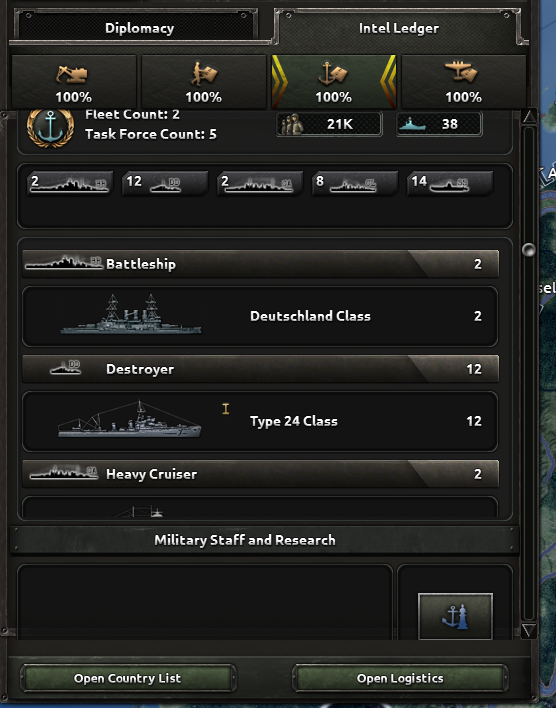 Duplicate - Can't scroll through intel ledger with the UI scaling set to 0.9 | Paradox ...